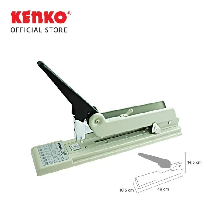 Jual Staples/Stapler Jilid Kenko HD-12L/24 Heavy Duty - Penjilid ...