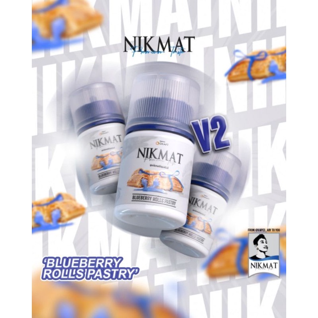Jual Liquid Nikmat V2 by Vapes_Aby X Rcraft 100% Authentic | Shopee ...