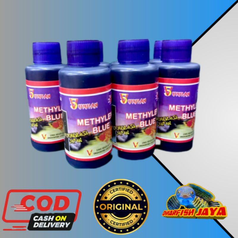 Jual METHYLENE BLUE OBAT JAMUR IKAN 100ML | Shopee Indonesia