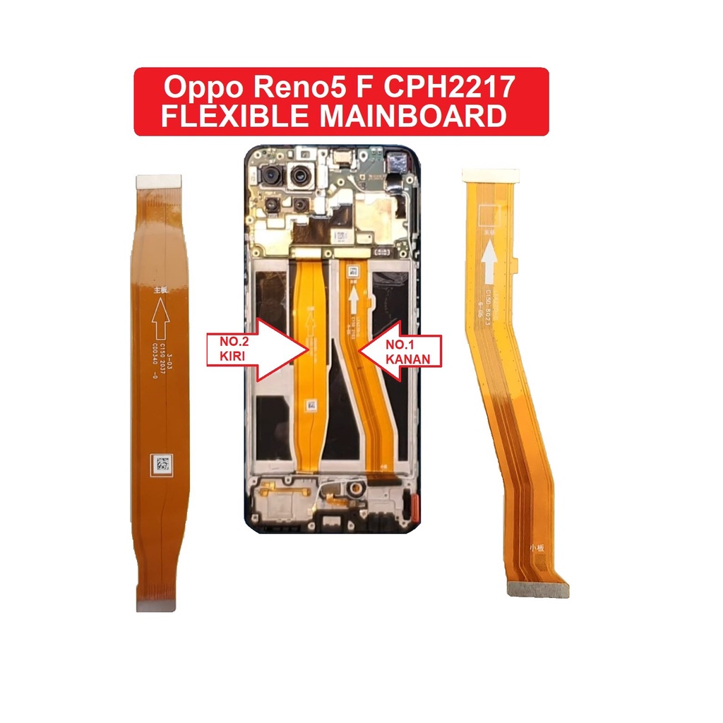 Jual Compatible For Reno 5F Flexible Mainboard Oppo Reno5 F CPH2217 ...