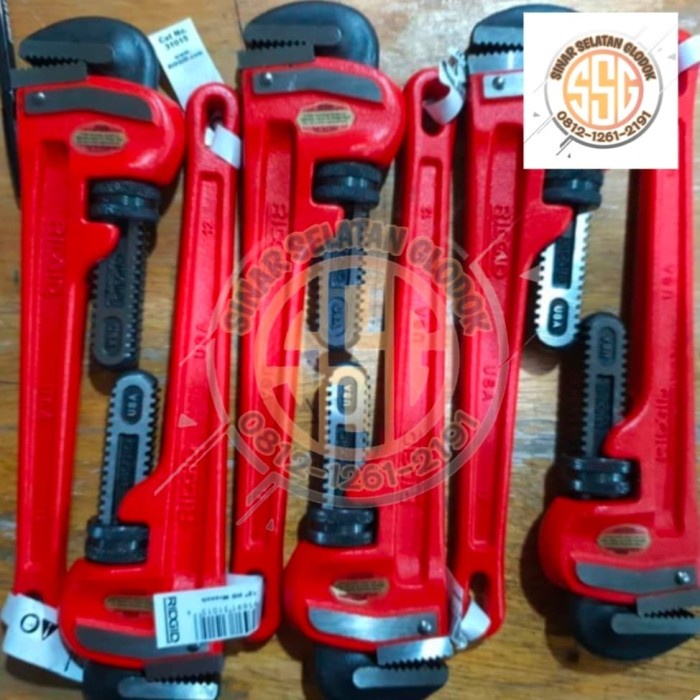 Jual RIDGID Kunci Gastong Kunci Pipa Air Ledeng 10" ( 250 mm ) | Shopee ...