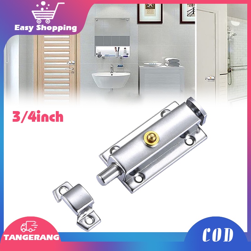 Jual Slot Pintu Pencet Otomatis Stainless Grendel Pencet Otomatis 3/4 ...