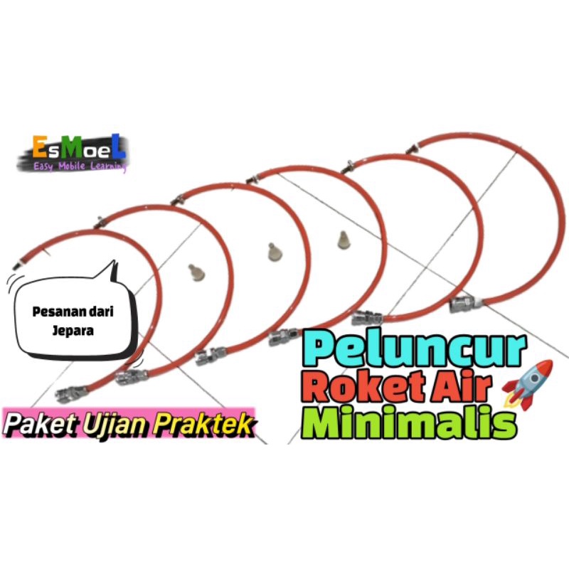 Jual Peluncur Roket Air Free 1 Nozzle (Paket Ujian Praktek) | Shopee ...