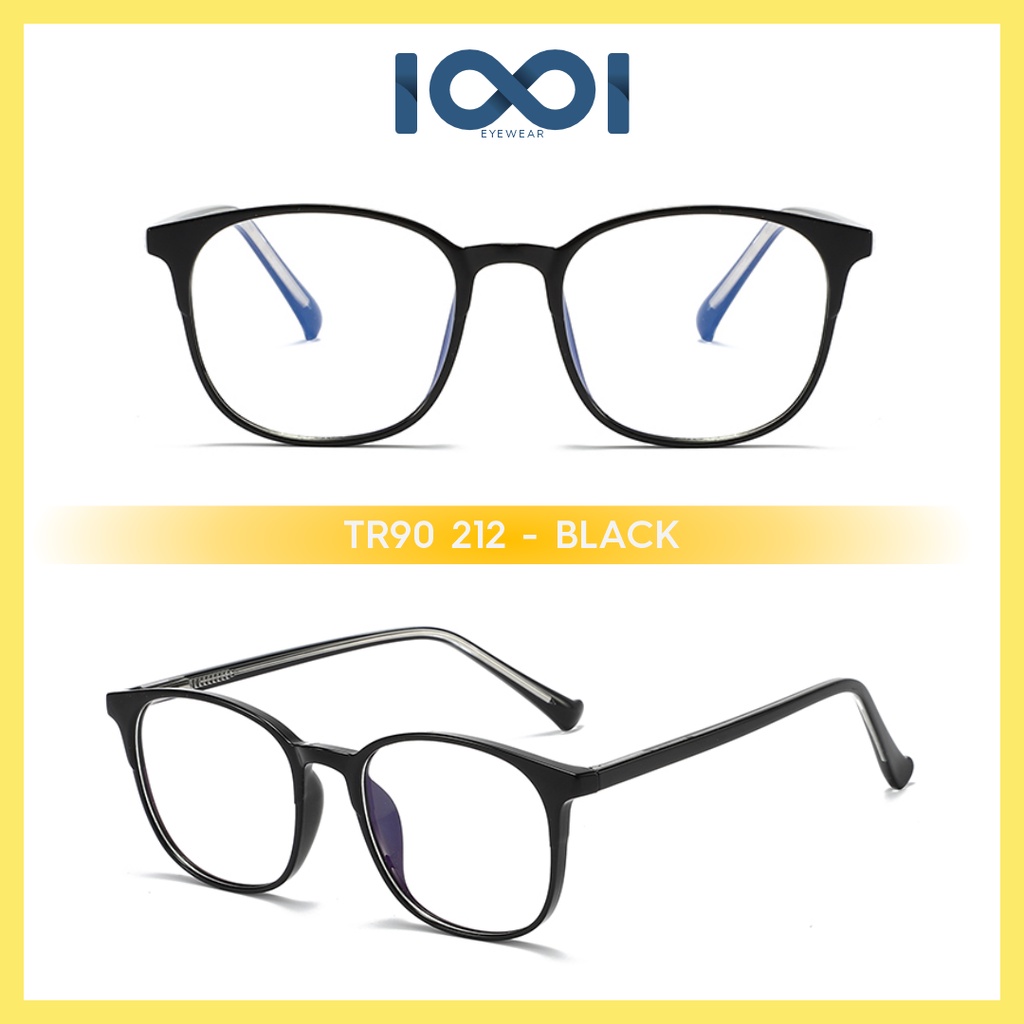 Jual IOOI Eyewear - Kacamata Bulat Lentur Anti Radiasi Blueray Fashion Modern Bisa Minus Pria ...