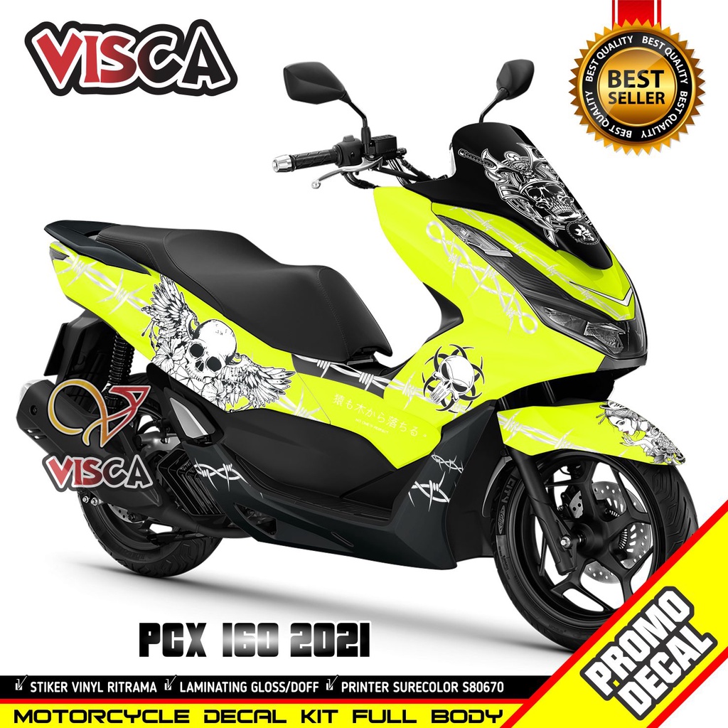 Jual Stiker Pcx 160 Terbaru 2022 Decal Pcx 160 Full Body Stiker Pcx 160 ...