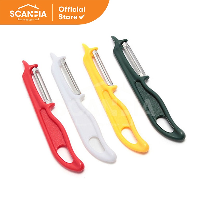 Jual SCANDIA Alat Pengupas Kitchen Peeler 4 Pcs (KA0074) | Shopee Indonesia