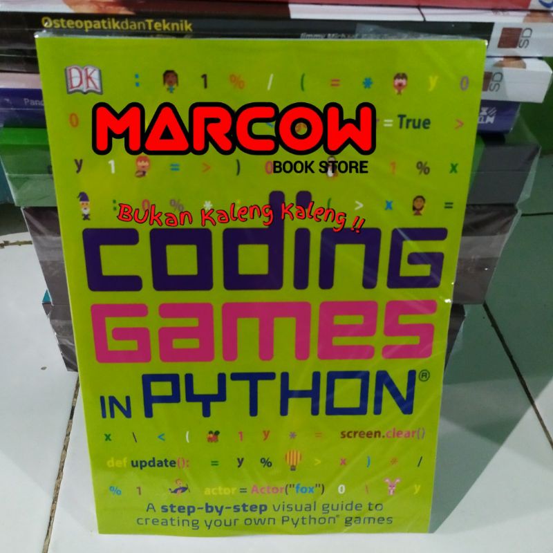 Jual Buku Coding Games In Python Shopee Indonesia 