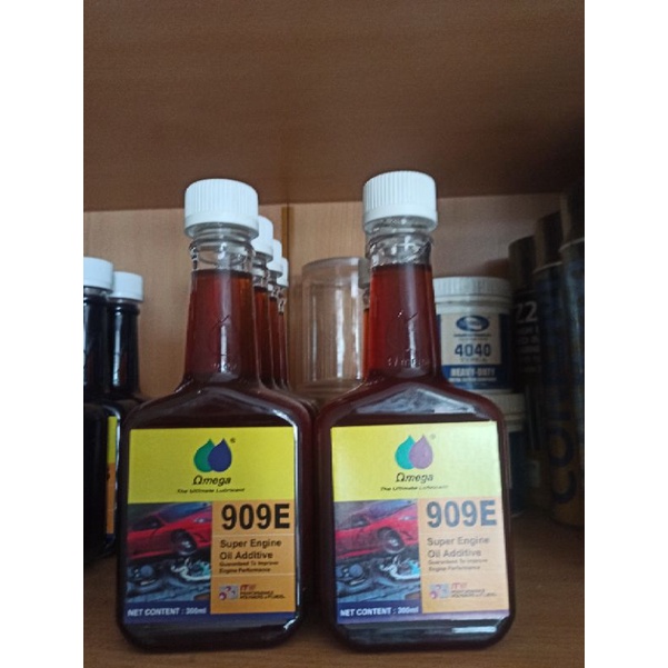 Jual OMEGA 909 PELUMAS SUPER ENGINE OIL ADDITIVE 325ML | Shopee Indonesia