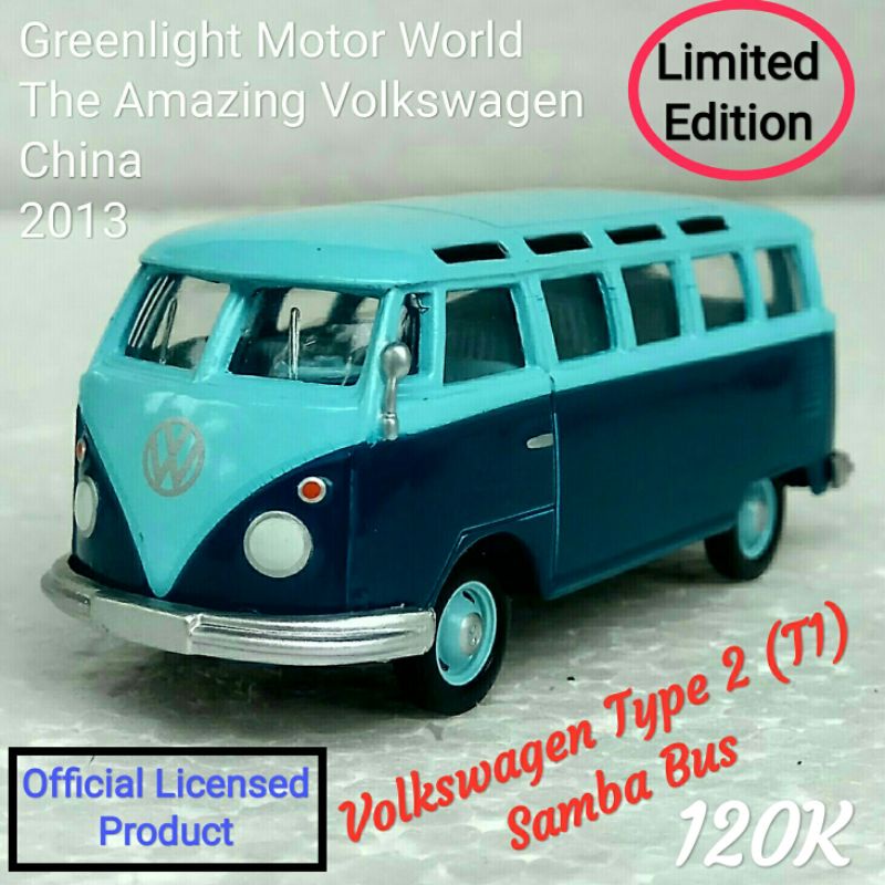 Jual Diecast Mini Scale 64 Greenlight The Amazing Volkswagen VW Type 2 ...