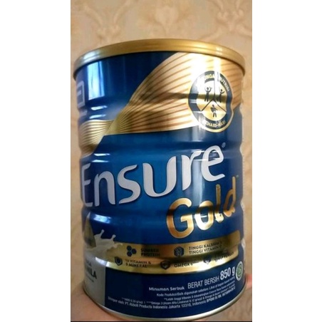 Jual Ensure Vanila Gold 850gr & ensure gold gandum 380gr (kemasan baru) | Shopee Indonesia