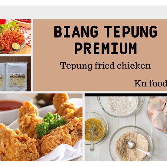 Jual TERMURAH Biang Tepung Premium - Bumbu Inti Tepung Fried Chicken ...