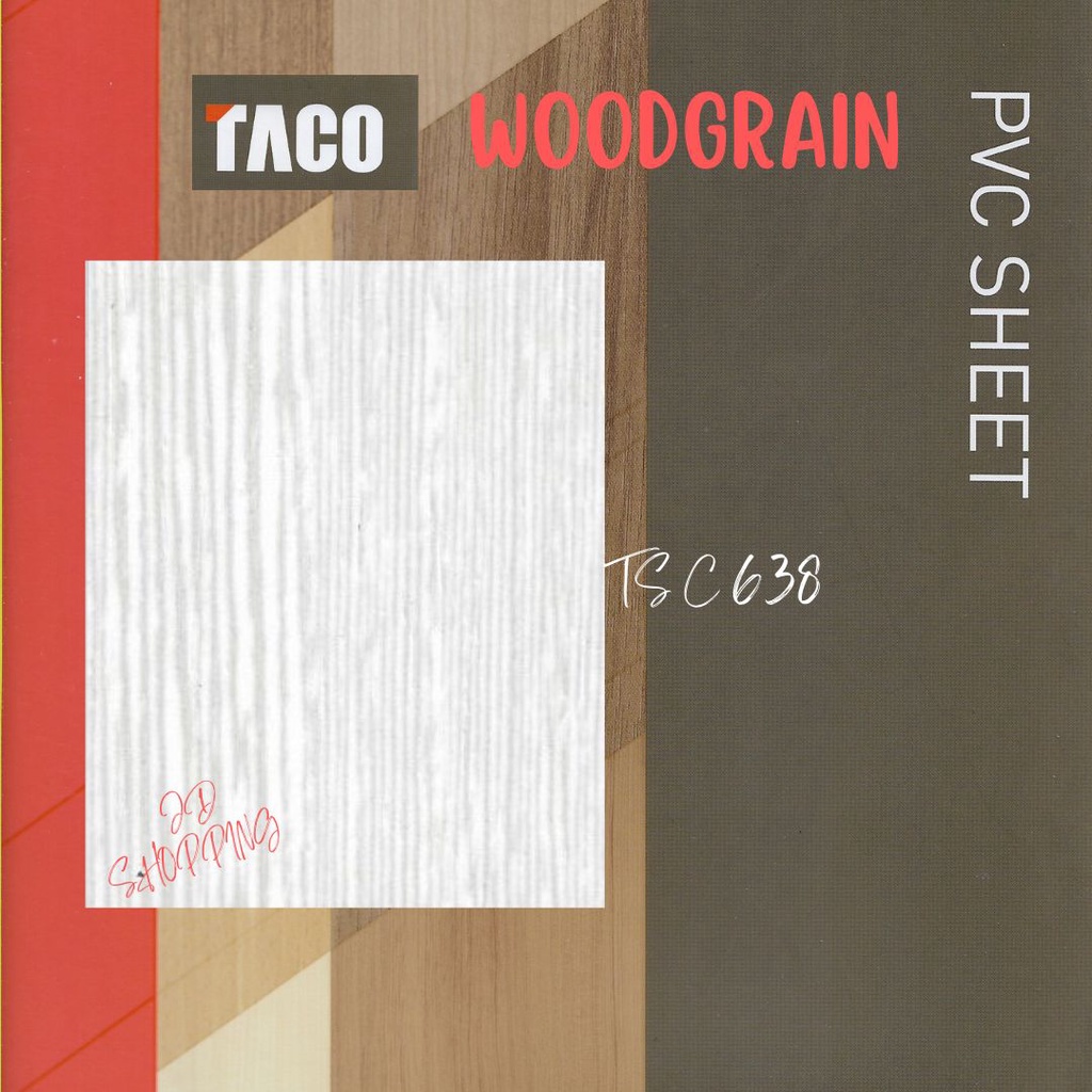 Jual Taco Sheet Woodgrain 3 - PVC Sheet Woodgrain 3 | Shopee Indonesia