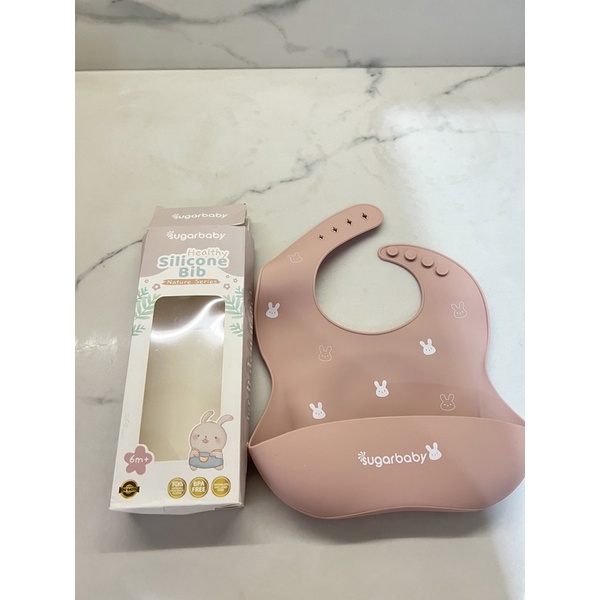 Jual Sugarbaby Silicone Bib (Tidak pernah dipakai) | Shopee Indonesia