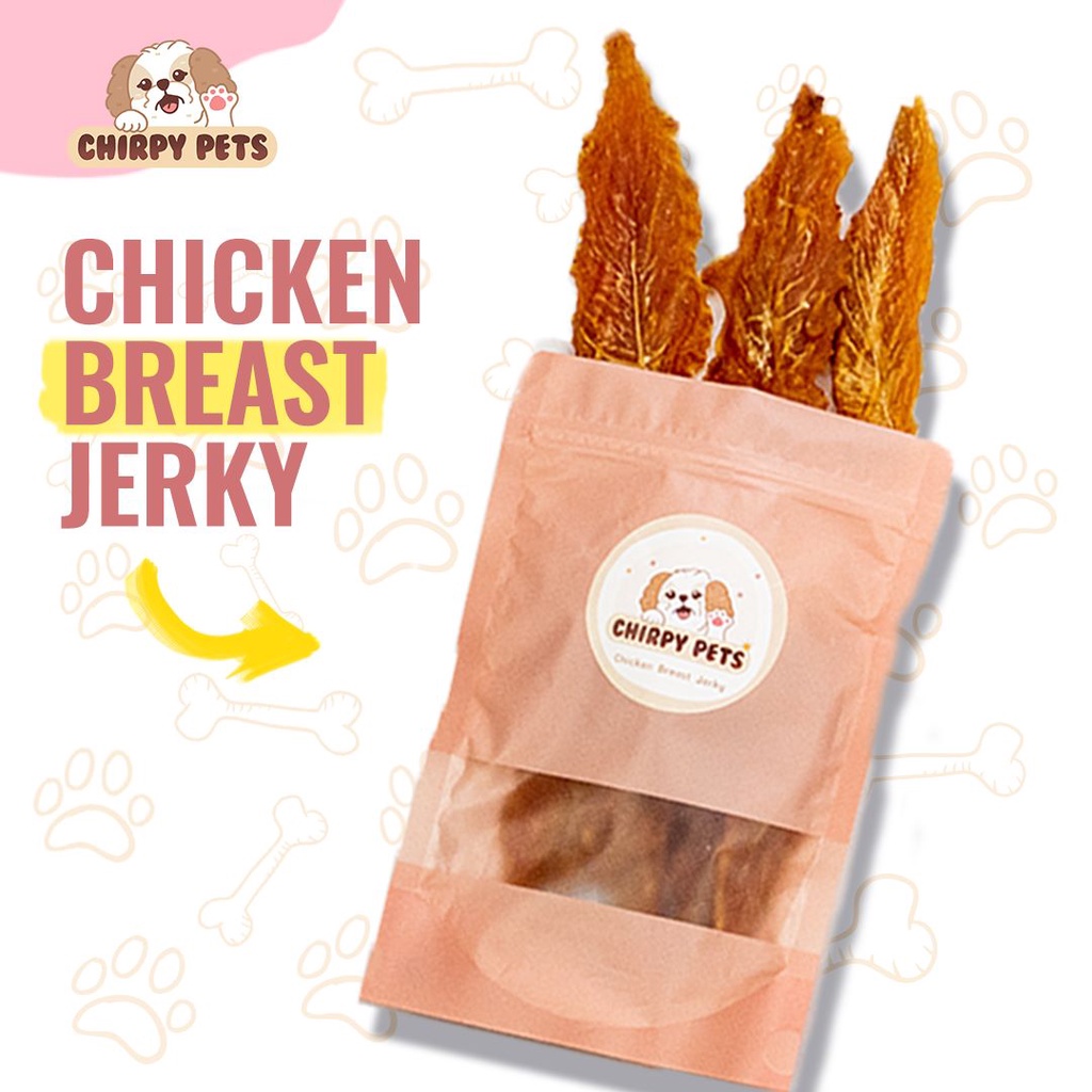 Jual CHIRPY PETS - Cemilan Anjing, Original Chicken - Chicken Breast ...