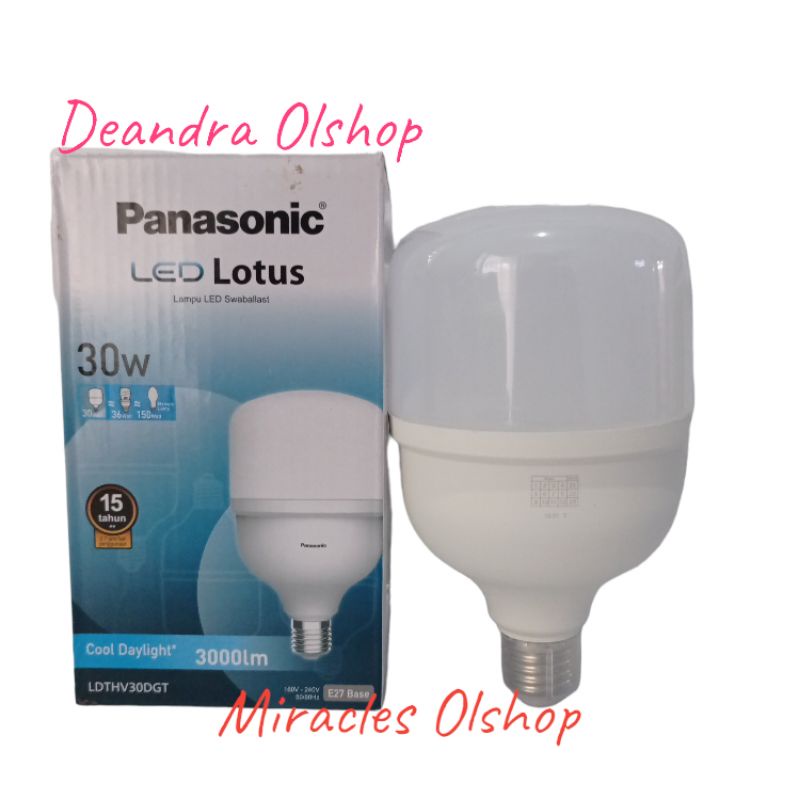 Jual Lampu Led Panasonic 30 Watt 20 watt | Shopee Indonesia