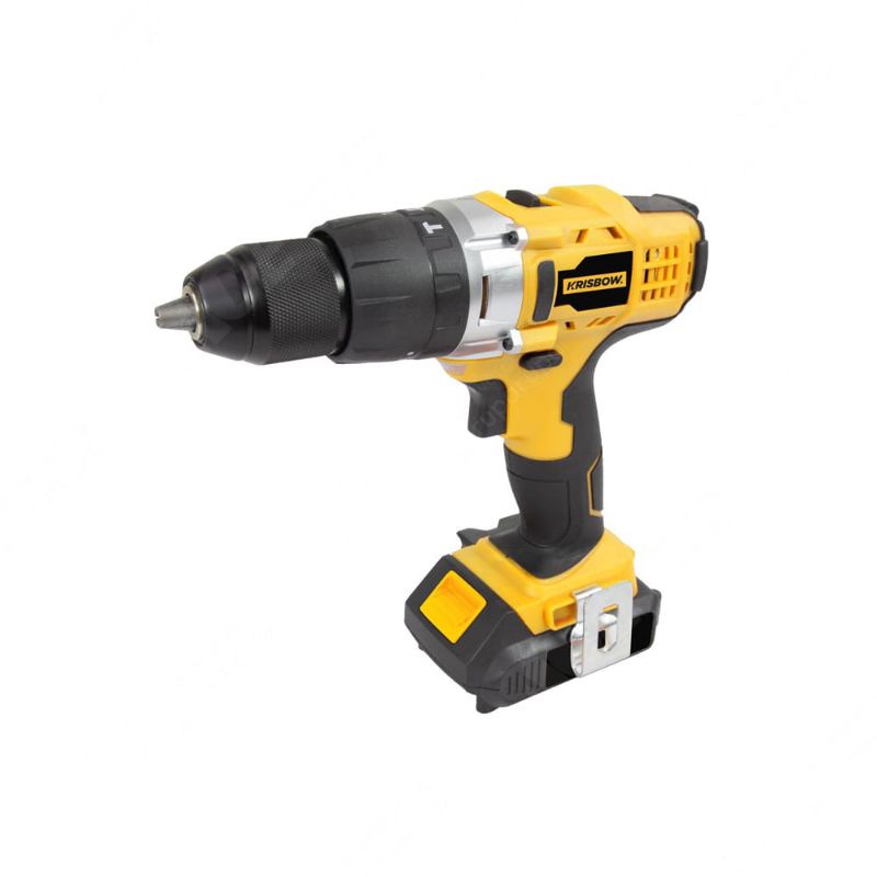 Jual Bor Cas Krisbow / Bor Cordless / Bor Tanpa Kabel 18 Volt Set ...