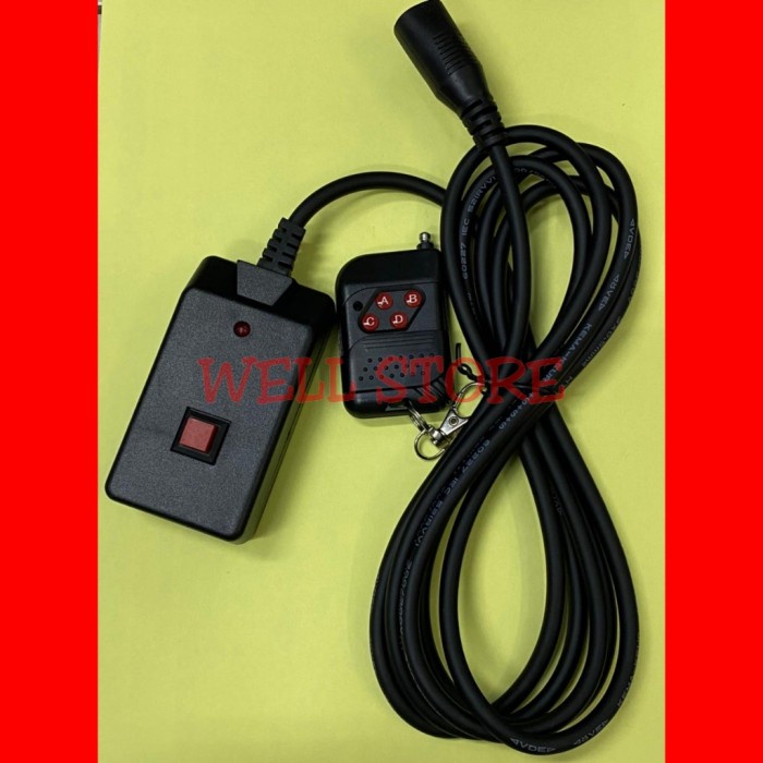 Jual Remote Control Wireless + Kabel Untuk Mesin Fogging Asap 600 Watt ...