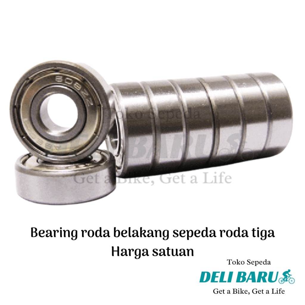 Jual Bearing roda tiga Bering ban belakang klahar sepeda anak roda tiga ...