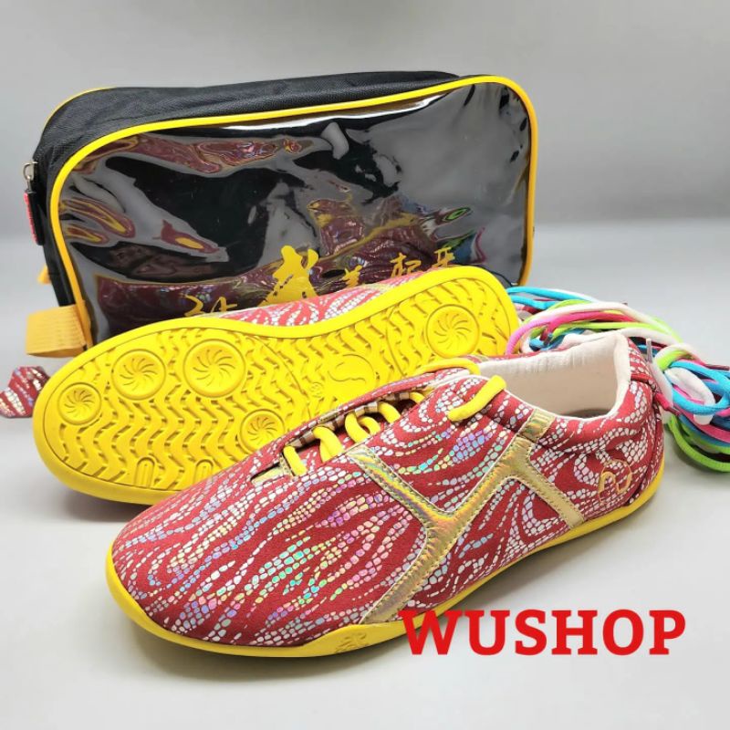 Jual Sepatu Wushu wu yeah premium kungfu pertandingan | Shopee Indonesia
