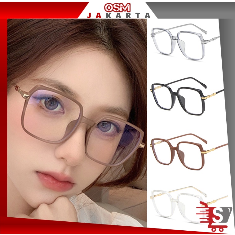 Jual OSM JKT F5651 Kacamata Fashion Wanita Korea / Kacamata Anti Radiasi / Eyeglasses Anti UV ...
