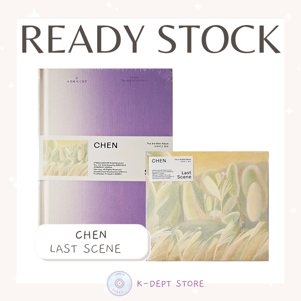 Jual CHEN LAST SCENE 3rd MINI ALBUM | Shopee Indonesia