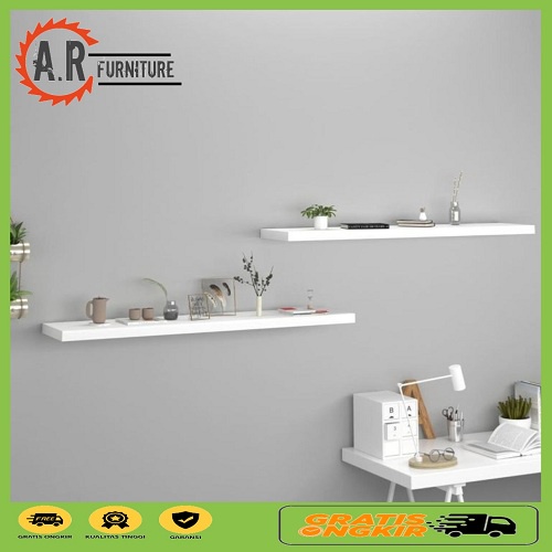Jual Rak Dinding SLIM (1 Set 2 Pc) UK 40 CM Ambalan / Abik Store ...