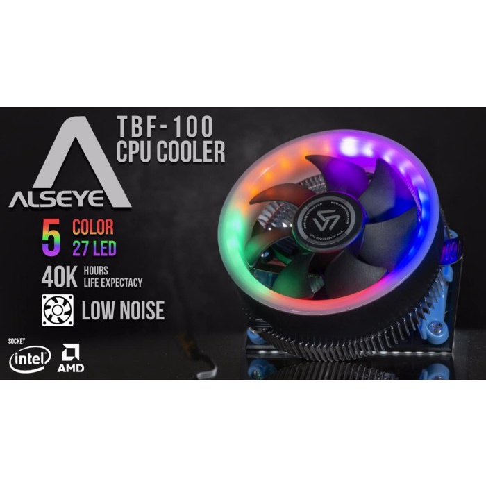 Jual FAN Prosesor Alseye RGB AMD Intel Soket Universal | Shopee Indonesia