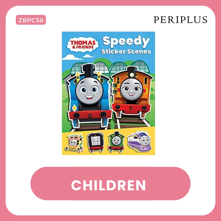 Jual Thomas & Friends Speedy Sticker Scenes - 9780755504534 | Shopee ...