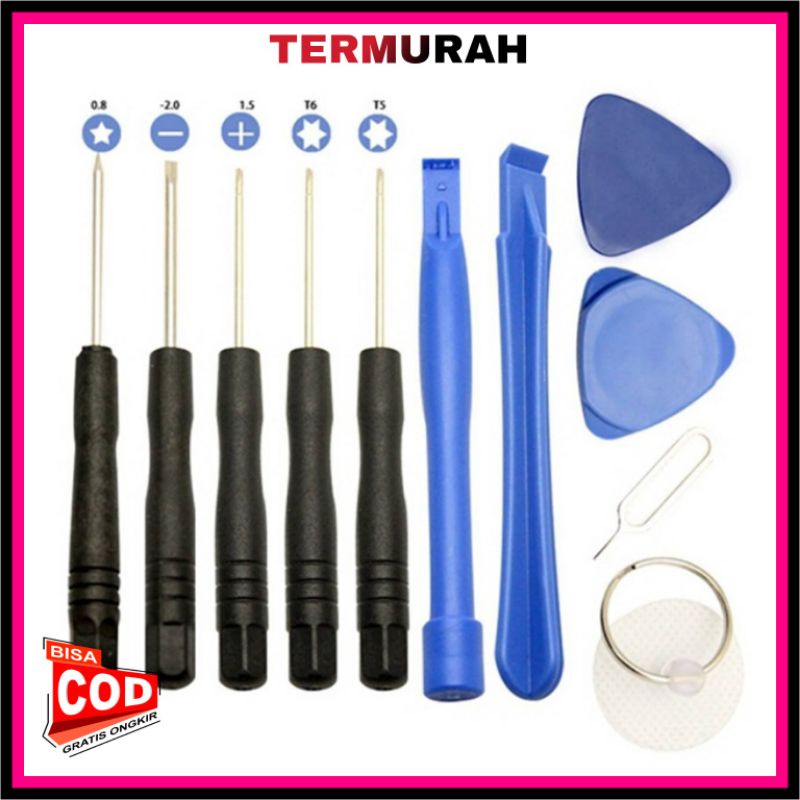 Jual ALAT PERALATAN REPARASI SMARTPHONE HP 11 IN 1 REPAIR TOOLS SET ...