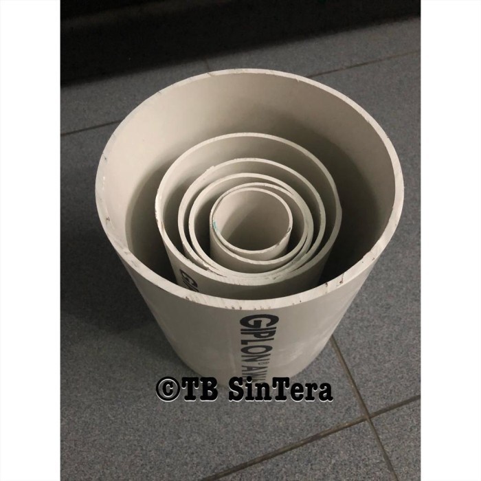 Jual Pipa Pipa Pvc 5 Inch Pipa 50 Cm 1 Meter 4 Meter D Putih Giplon ...