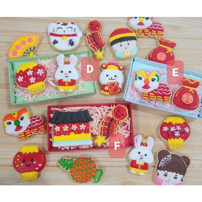 Jual Imlek cookies box small - CNY cookies box | Shopee Indonesia