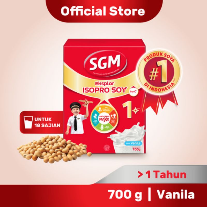 Jual SGM Eksplor ISOPRO Soya 1+ 700 Gram. | Shopee Indonesia