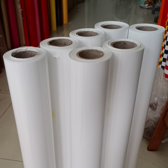 Jual Monokote Covering Film Solid white / putih (2m) | Shopee Indonesia
