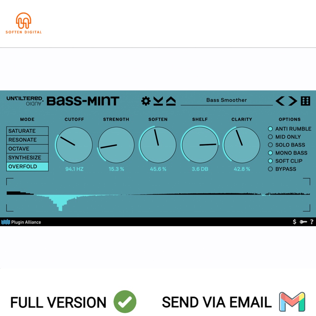 Jual Plugin Alliance & Unfiltered Audio – Bass Mint VST Plugin new ...