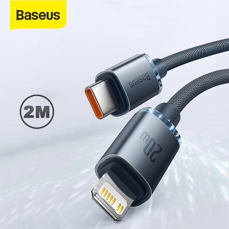 Jual Kabel Data Baseus Type C To Lighting Fast Charging PD 20W | Shopee ...