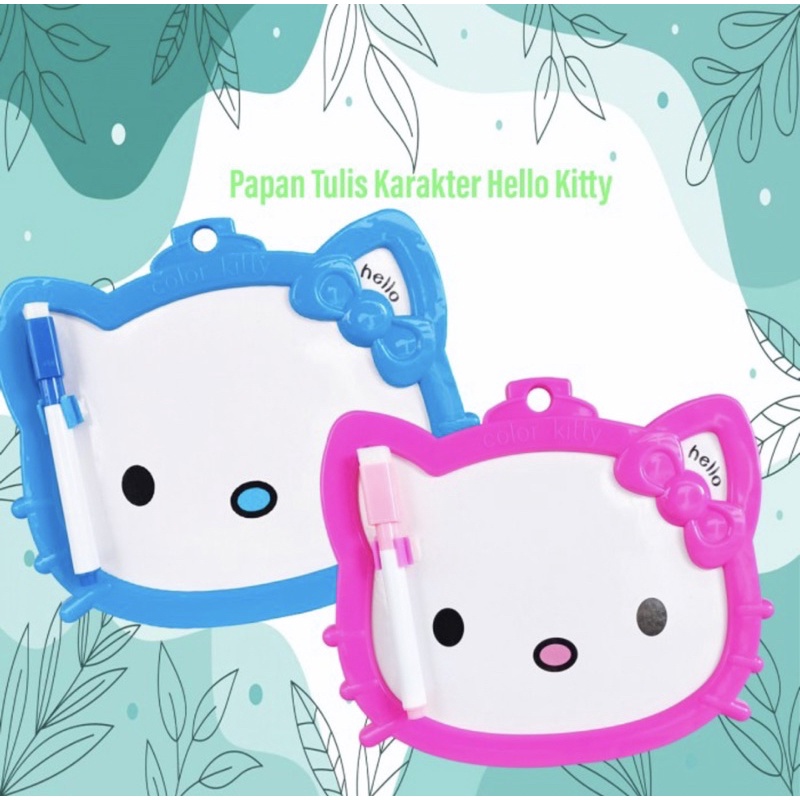 Jual Papan Tulis Anak Hellokitty Sudah termasuk spidol dan penghapus ...