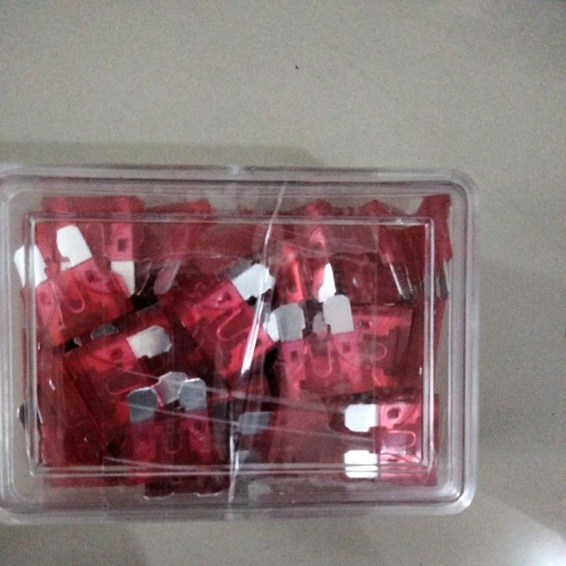 Jual sikring tancap besar 10A isi 100 pcs | Shopee Indonesia