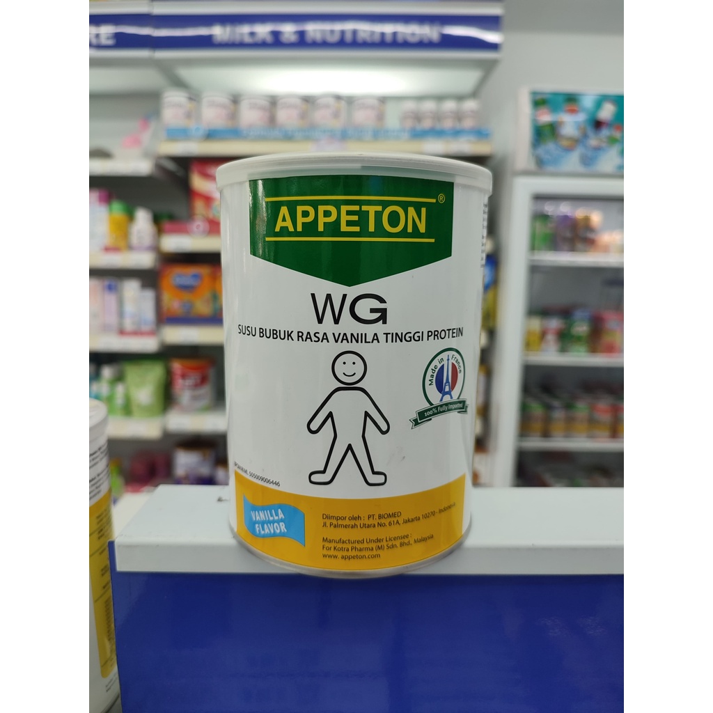 Jual Appeton WG Tinggi Protein Rasa Vanila | Shopee Indonesia