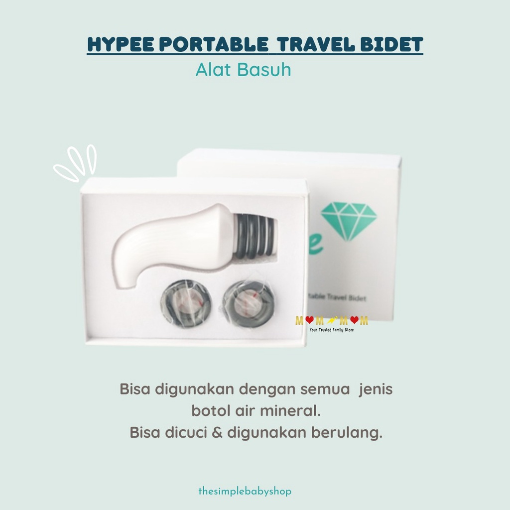 Jual Hypee Portable Travel Bidet (Alat Basuh) | Shopee Indonesia
