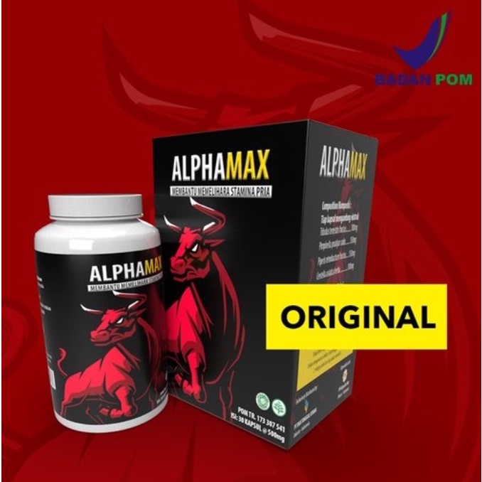 Jual OBAT ALPHAMAX KAPSUL - ALPHA MAX OBAT HERBAL PENAMBAH STAMINA ...