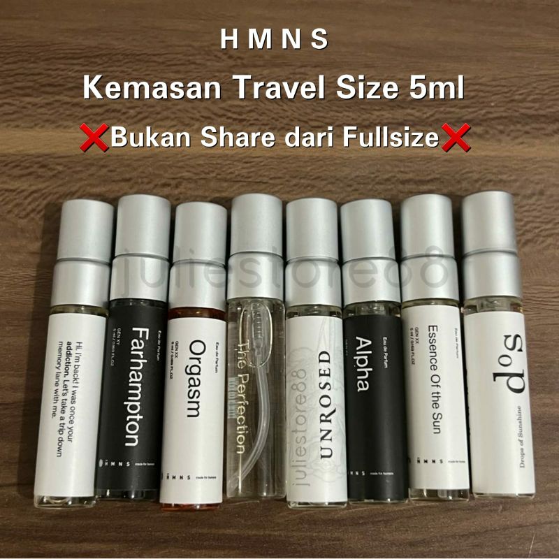 Jual (Travel Size) HMNS Parfum Orgasm EOS Alpha Perfection Farhampton ...