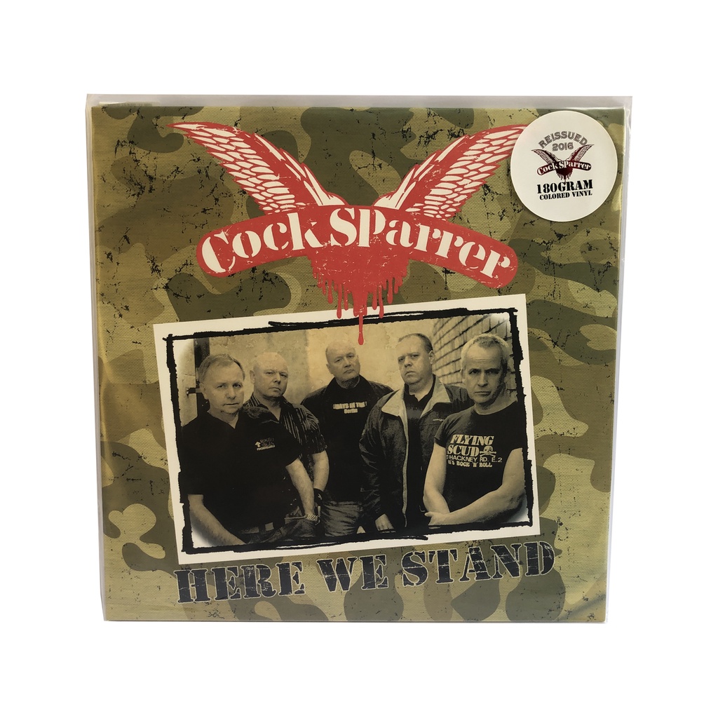 Jual Vinyl / Piringan Hitam Cock Sparrer - Here We Stand | Shopee Indonesia
