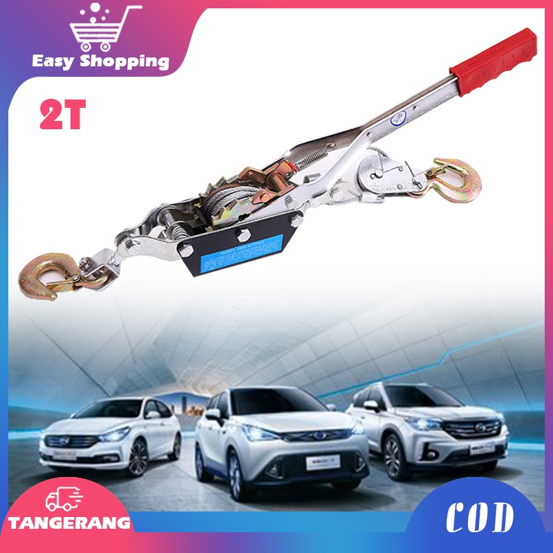 Jual Hand Puller Rachet Tracker 2 Ton Rachet Tracker Hand Takel Untuk ...