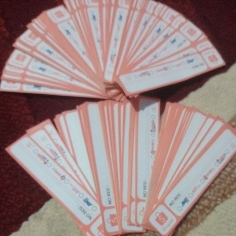 Jual stiker resi shopee dan plastik olshop | Shopee Indonesia