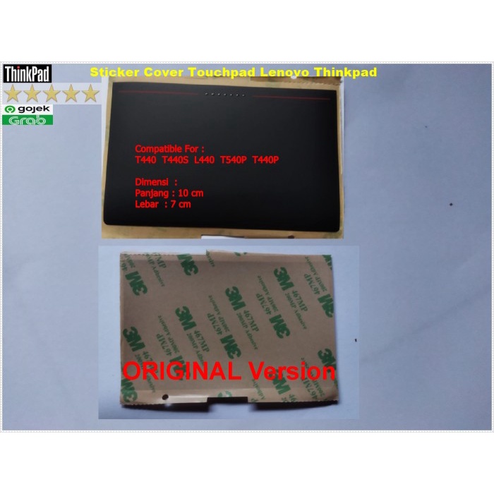 Jual Mhy Sticker Film Cover Touchpad Laptop Lenovo Thinkpad Series ...