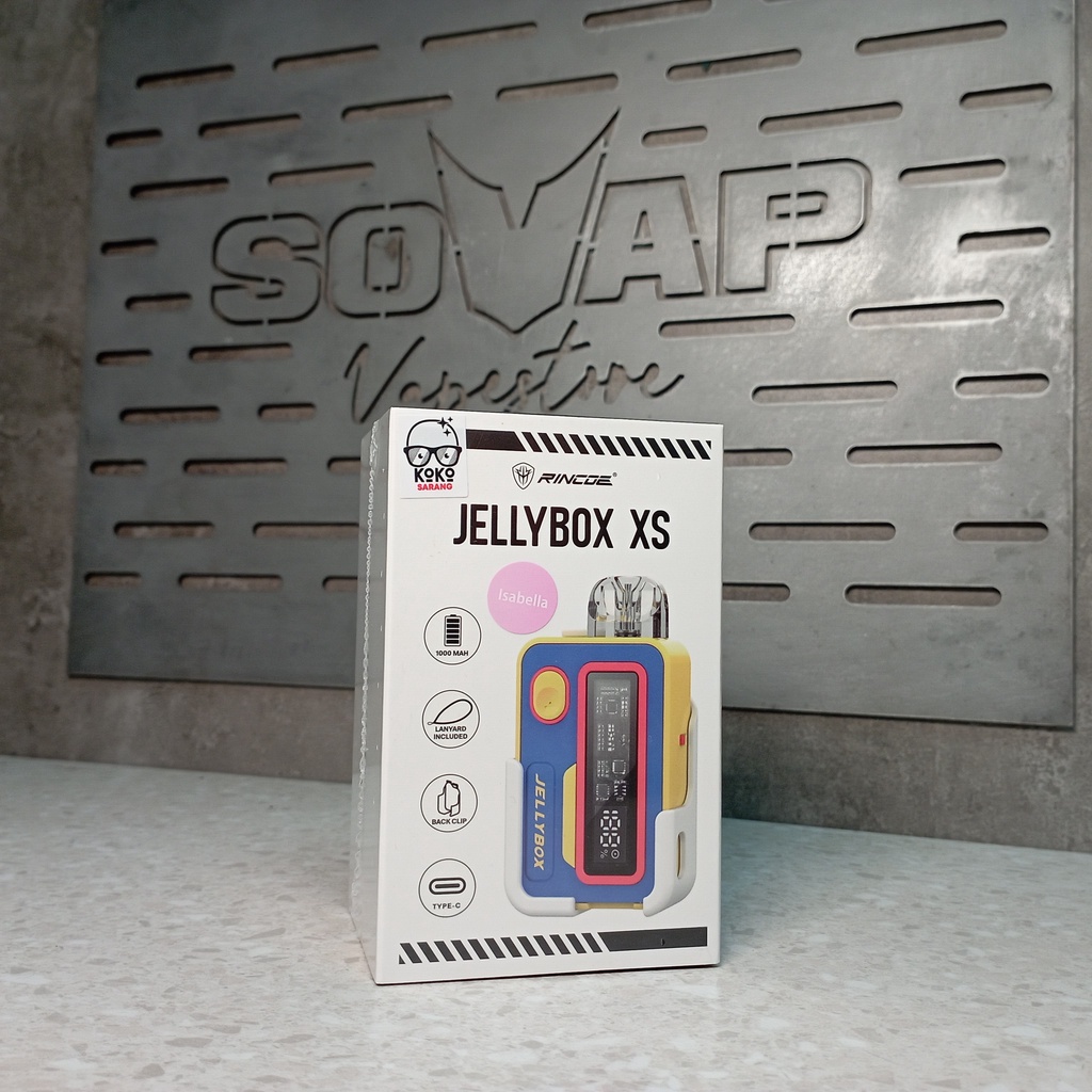Jual JellyBox XS Isabella Edition 30W 1000mAh POD Authentic | Shopee ...
