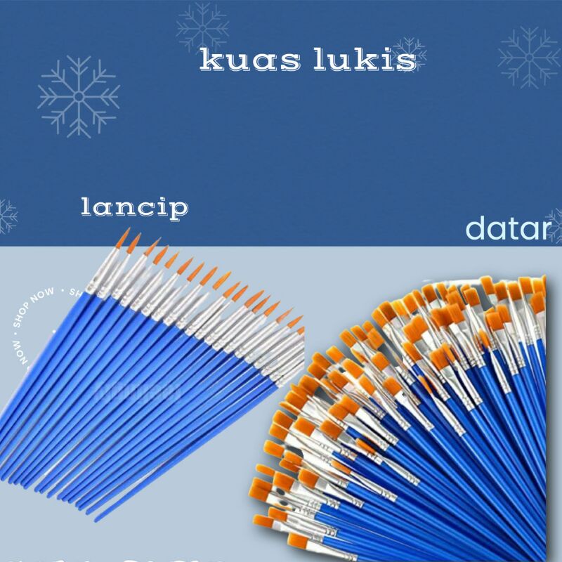 Jual kuas lukis | kuas mewarnai | Shopee Indonesia