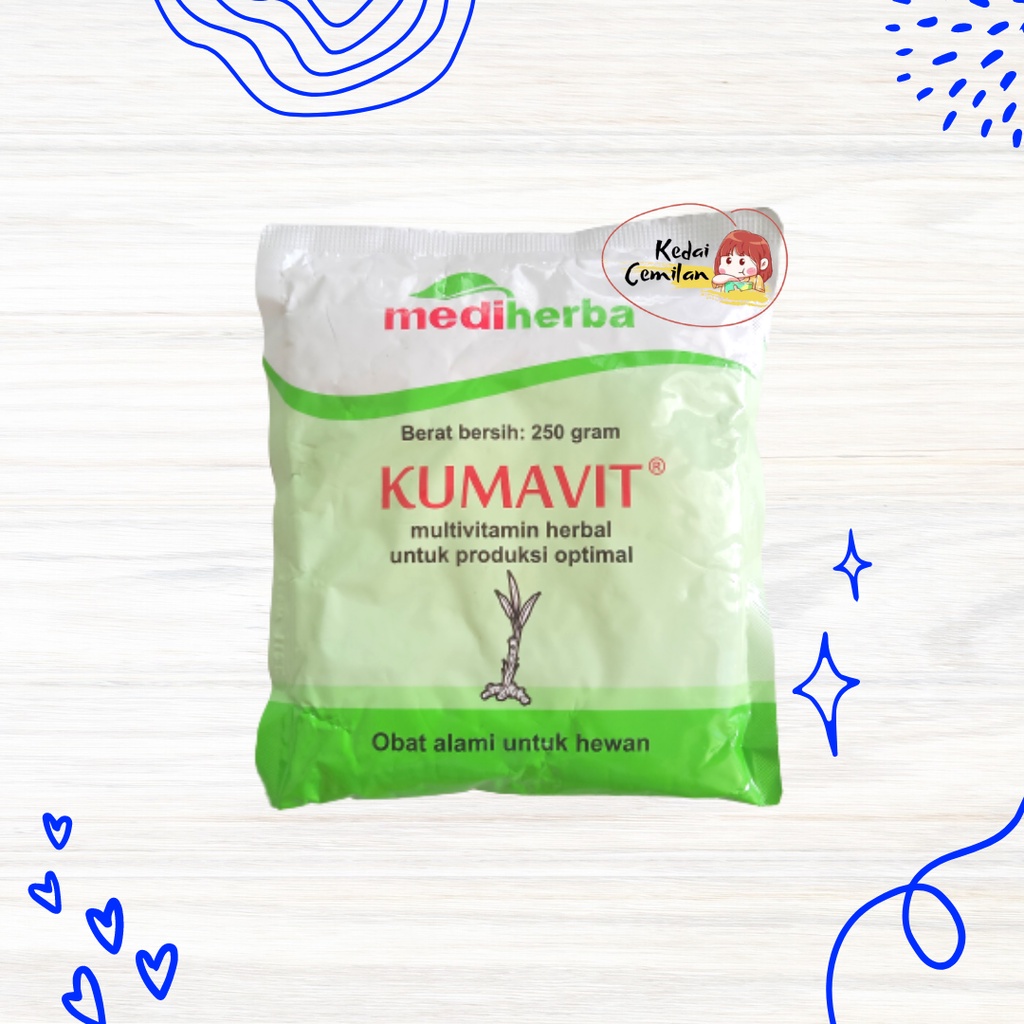 Jual KUMAVIT 250GR MULTIVITAMIN HERBAL HEWAN | Shopee Indonesia