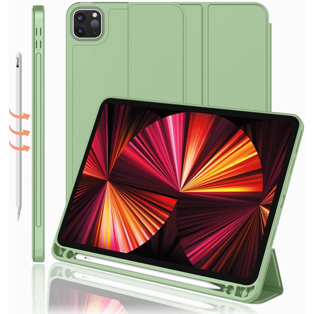 Jual CASE IPAD PRO 2020 11 inch dan 12.9 SMART CASE IPAD PRO 2020 2021 2022 M1 M2 HOLD PEN ...