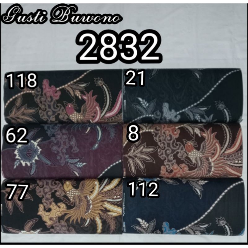 Jual Kain Batik Gusti Buwono (2832). Bahan Batik Katun Batu Raden Prima Rona Per 1/2meter = 50 ...